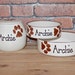 Small Dog Set Personalised Dog Set Dog Bowls Cat Bowls Dog - Etsy