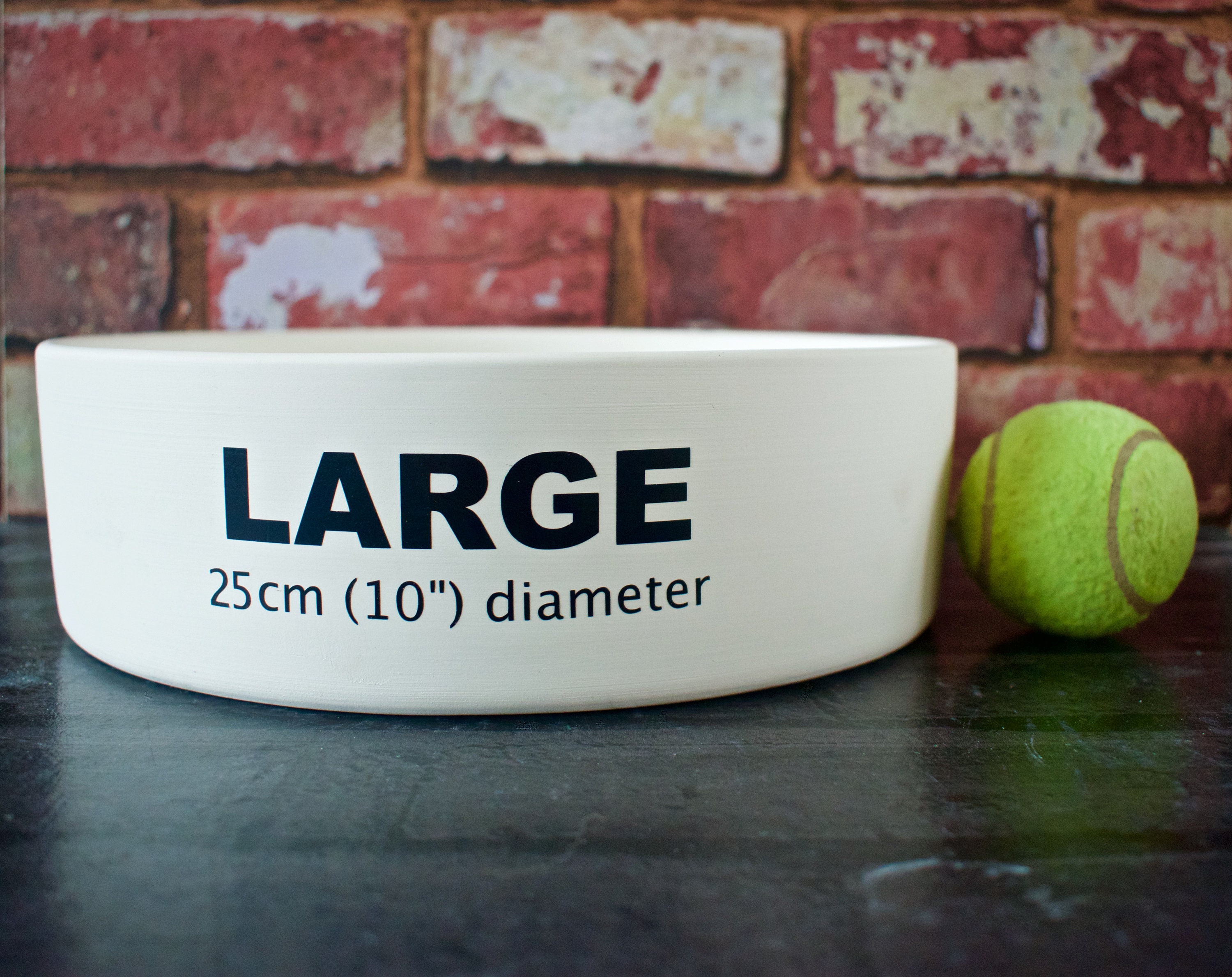 Large dog bowl dog food bowl dog bowl personalised dog | Etsy