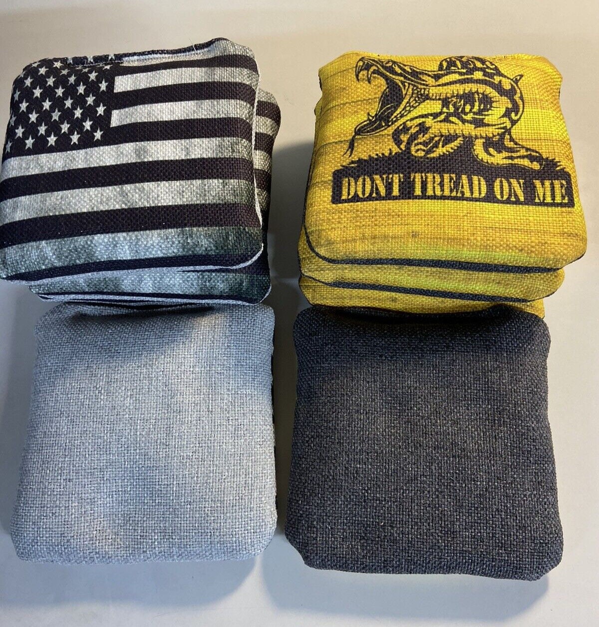 Don't Tread on Me Cornhole Pro Bags Set of 8 - Etsy