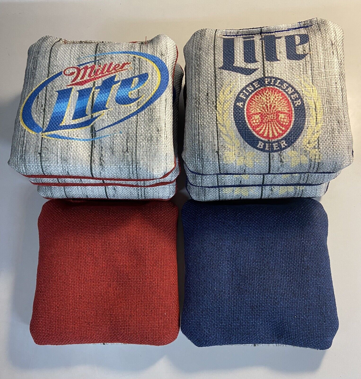 Miller Lite Cornhole Pro Bags Set of 8 - Etsy