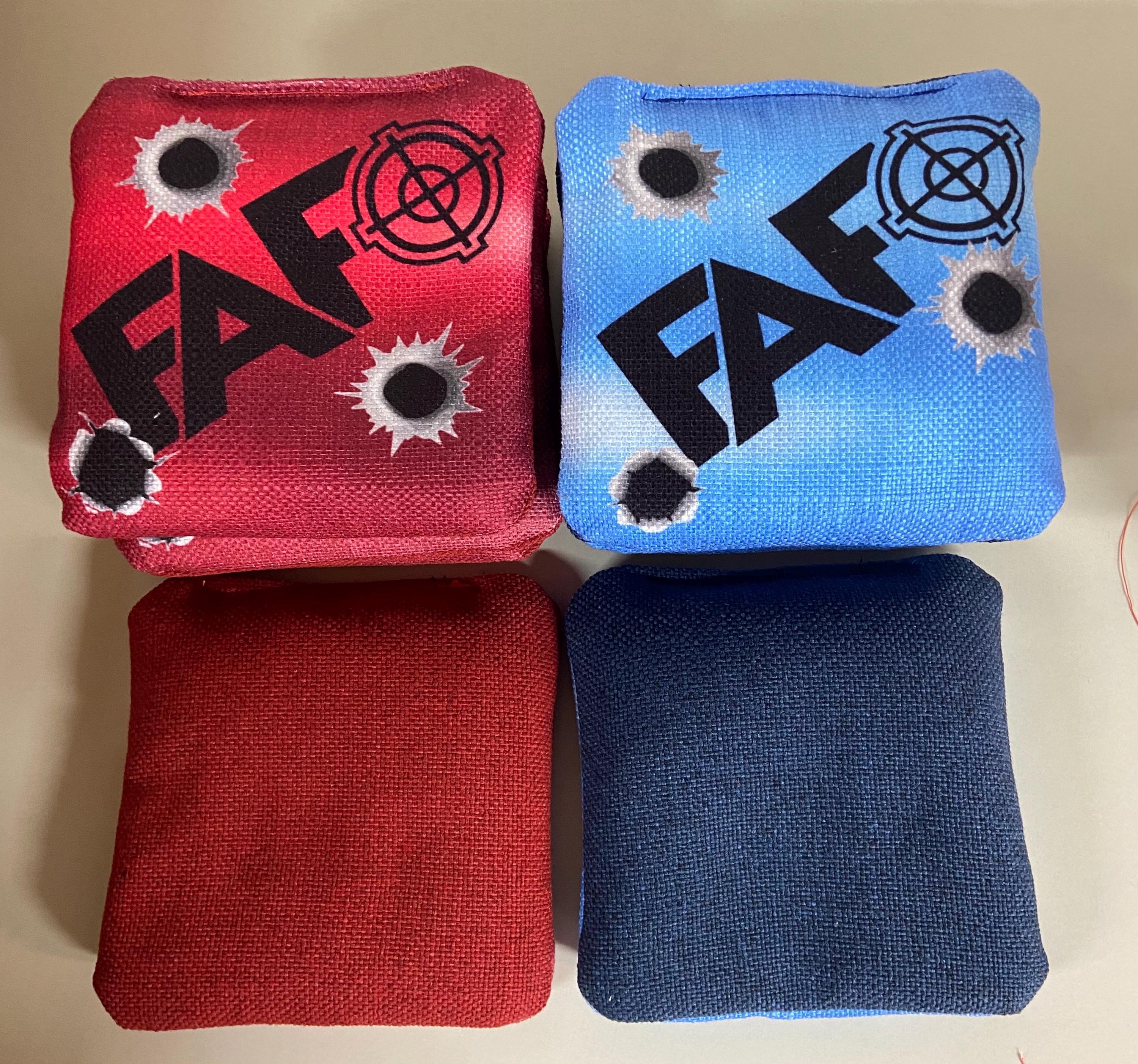 FAFO Cornhole Pro Bags Stick N Slide Set of 8 - Etsy