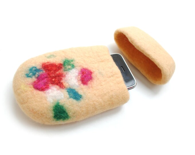 Vintage Felt Phone Case, Sunglasses Case, Felt iPhone Case - Etsy