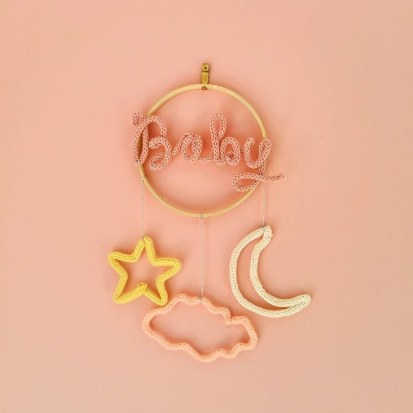 Knitted Wire Word Art - Etsy