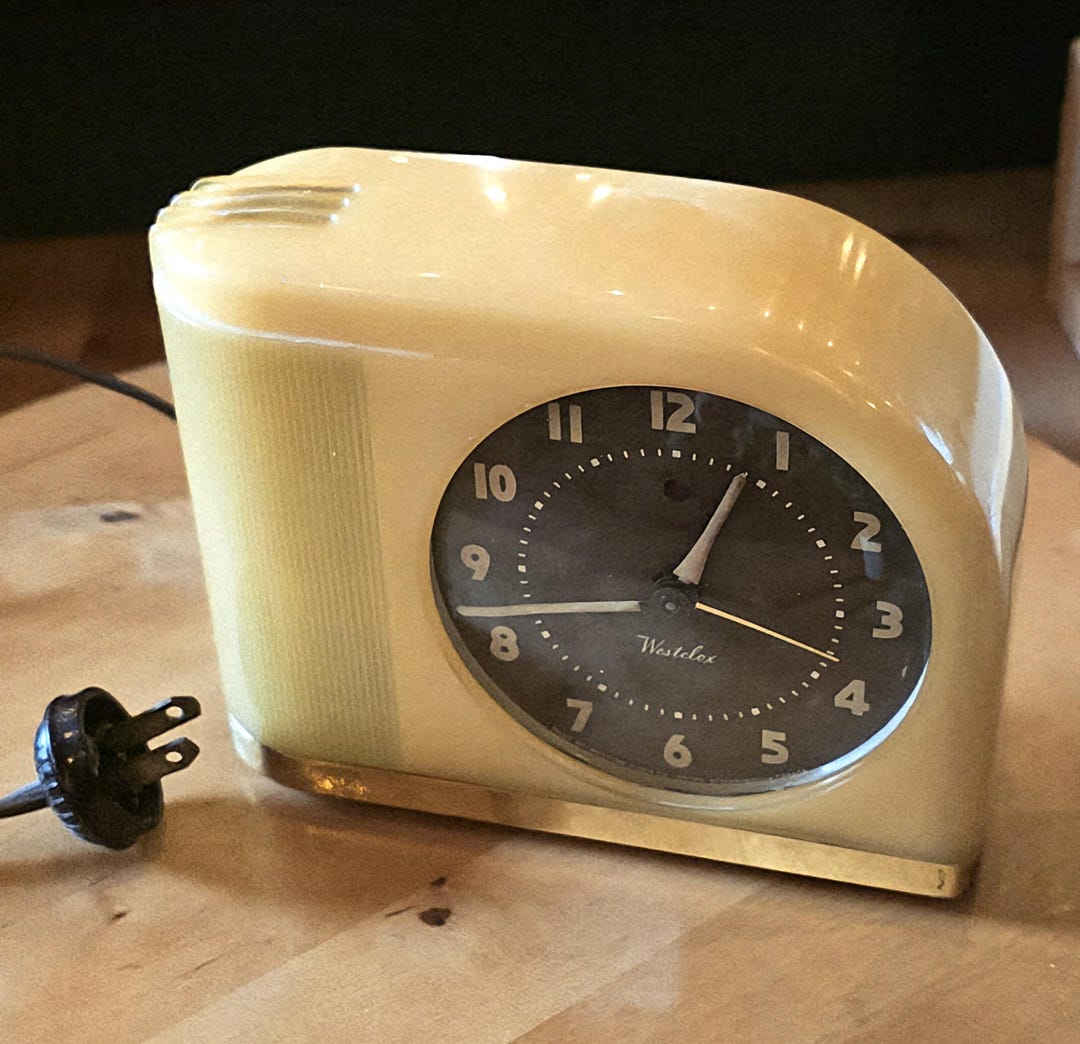 Westclox Big Ben Moonbeam Yellow Alarm Clock 1950s - Etsy