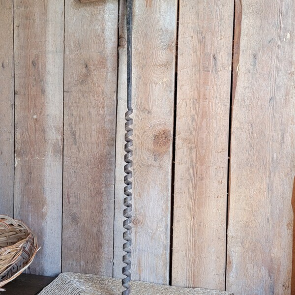 Antique Wood Auger - Etsy