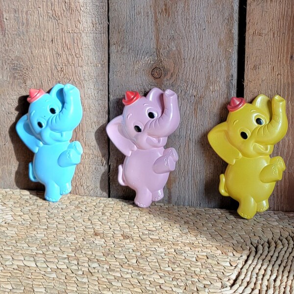 Chalkware Elephants - Etsy