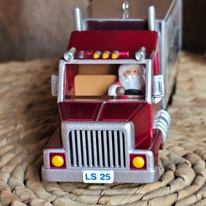 Hallmark Keepsake Ornament 2003 Santa's Big Rig Vintage Christmas ...