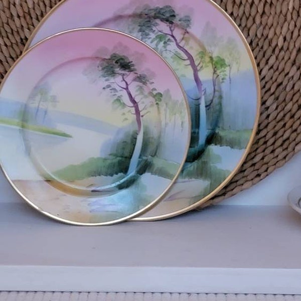 Occupied Japan Hand Painted Plate - Etsy
