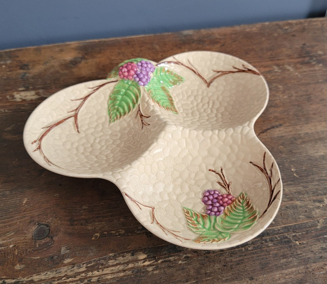 Vintage Wade Bramble Serving Dish England - Etsy