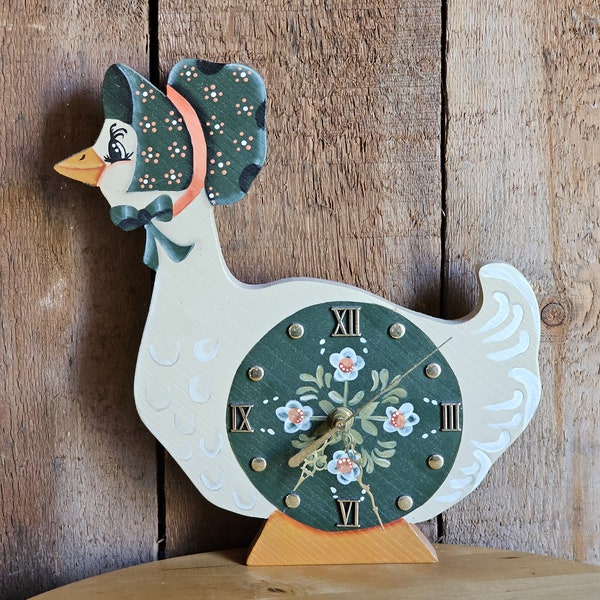Vintage Goose Clock - Etsy