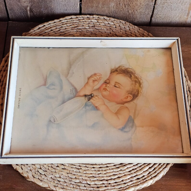 Vintage Morris Bendien Lithograph “sweet Dreams” Charlotte Becker ...