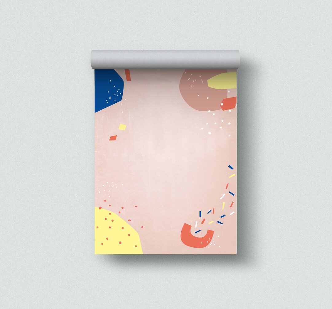 Notizblock / Muster rosa / Format A6 - Etsy.de