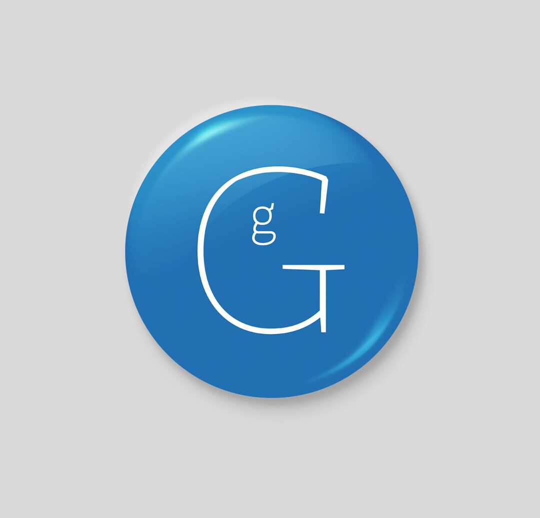 Letter Button g - Etsy