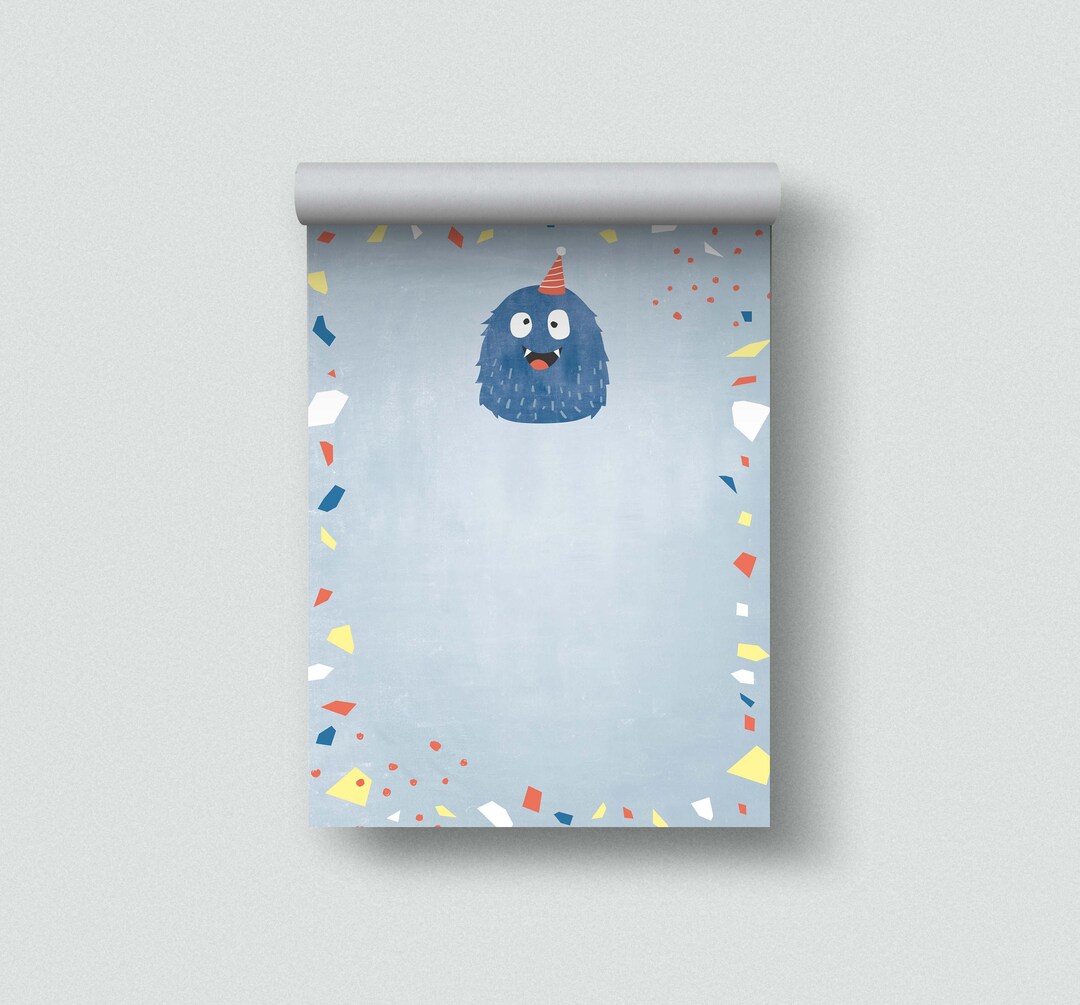 Notepad / Monster Blue / Format A6 - Etsy