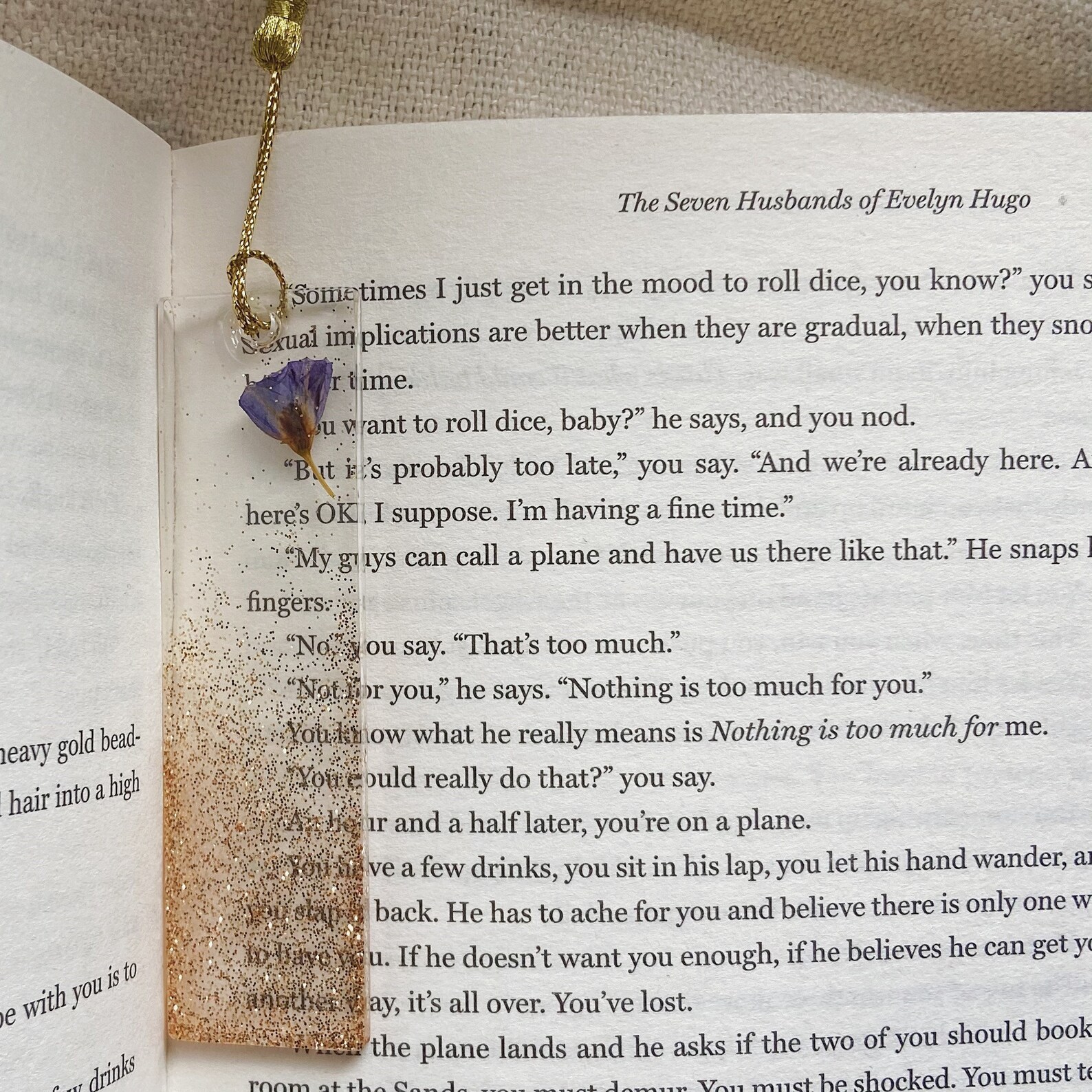 Epoxy Raisin Flower Bookmark - Etsy