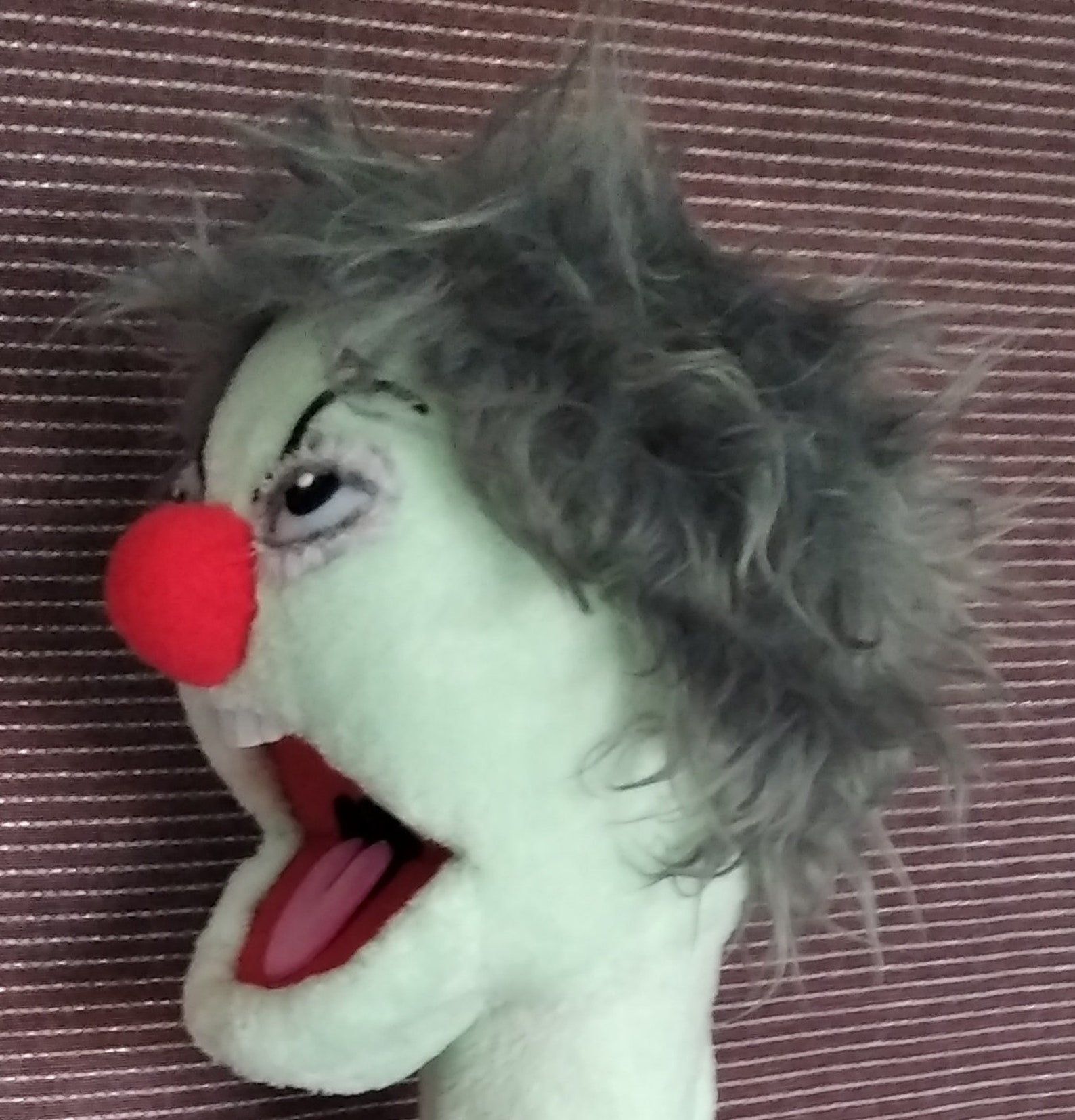 A Hand Puppet Very Angry. It's Completely Handmade Just | Etsy