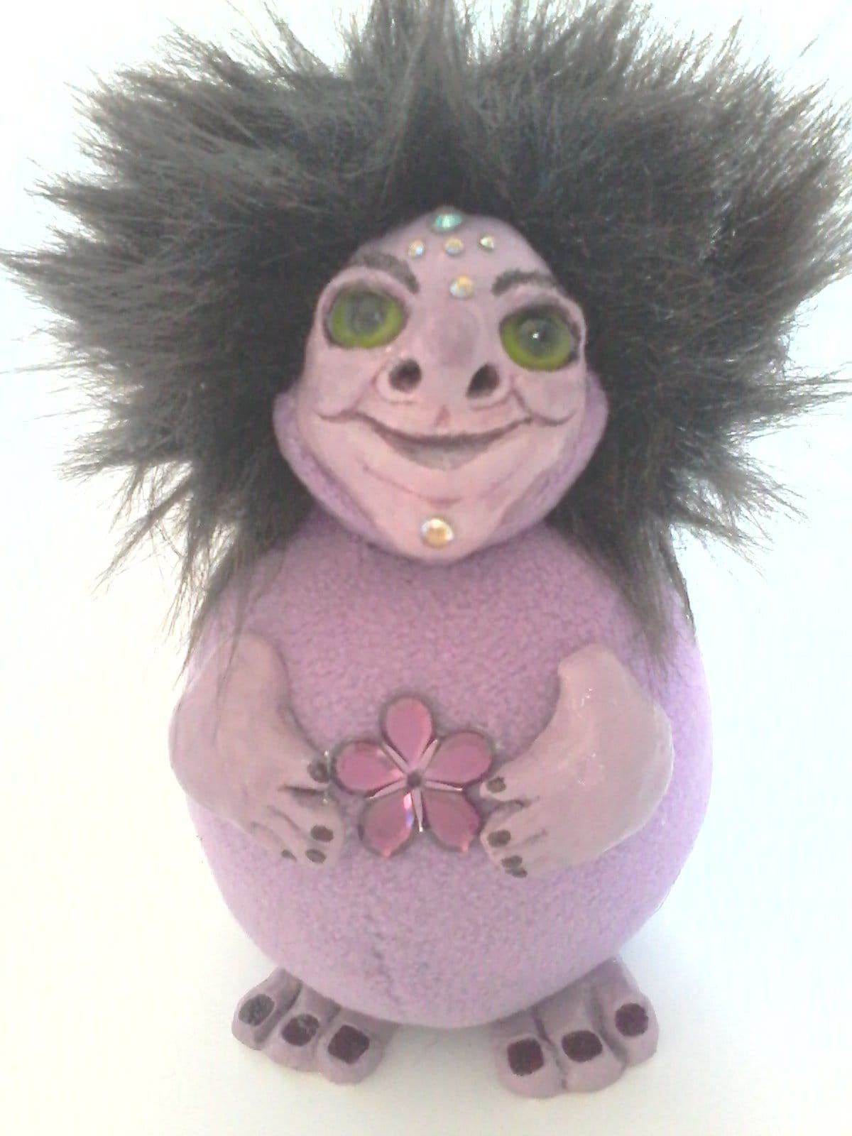 A Sculpture. This Ugly Cute Guy is a Handmade Troll Attracts - Etsy UK