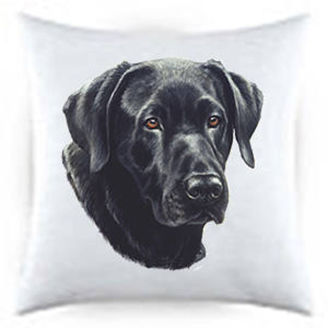 Labrador Retriever Satin Throw Pillows - Etsy