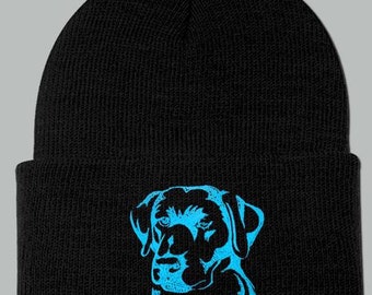 Black Labrador Retriever Dog Hat One Embroidered Men Women - Etsy