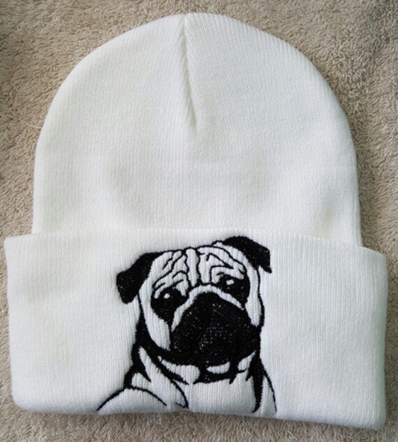 Knit Pug Hats