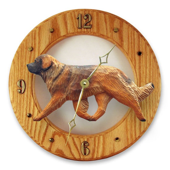 Leonberger Solid Oak Wall Clocks - Etsy