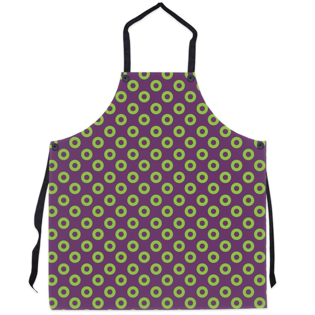 Phish Apron Fishman Donut Pattern Phish Kitchen, Green Donuts, Phish ...