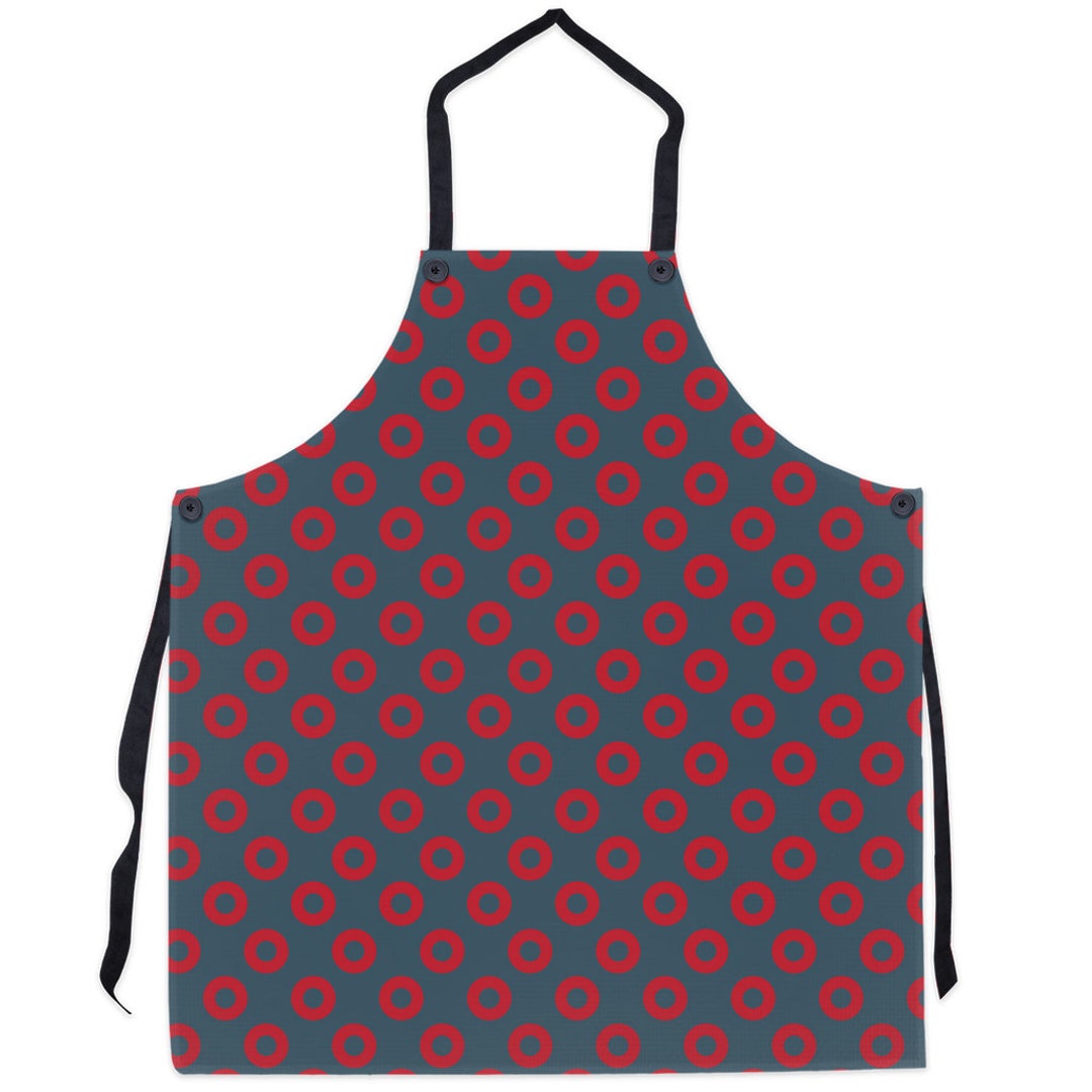 Phish Apron - Fishman Donut Pattern - Phish Kitchen, Red Donuts, Phish ...