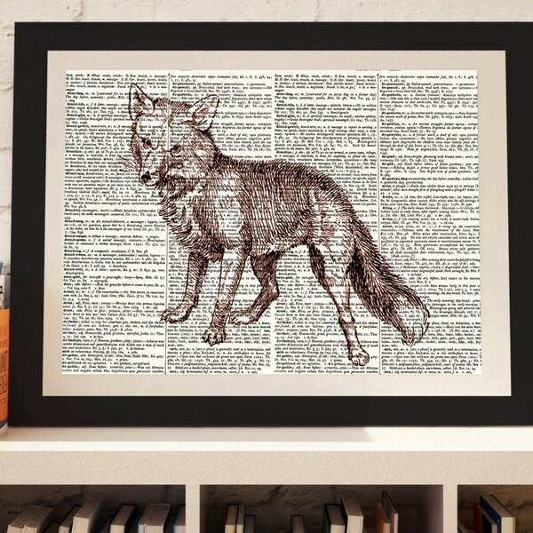 Fox Print - Etsy