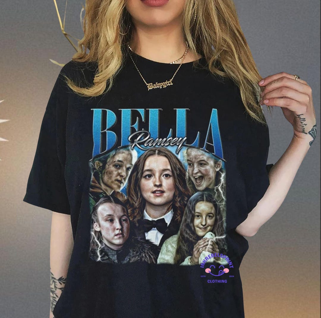 Personalized Vintage 90s Bella Ramsey Shirt, Bella Ramsey Tshirt, Bella ...