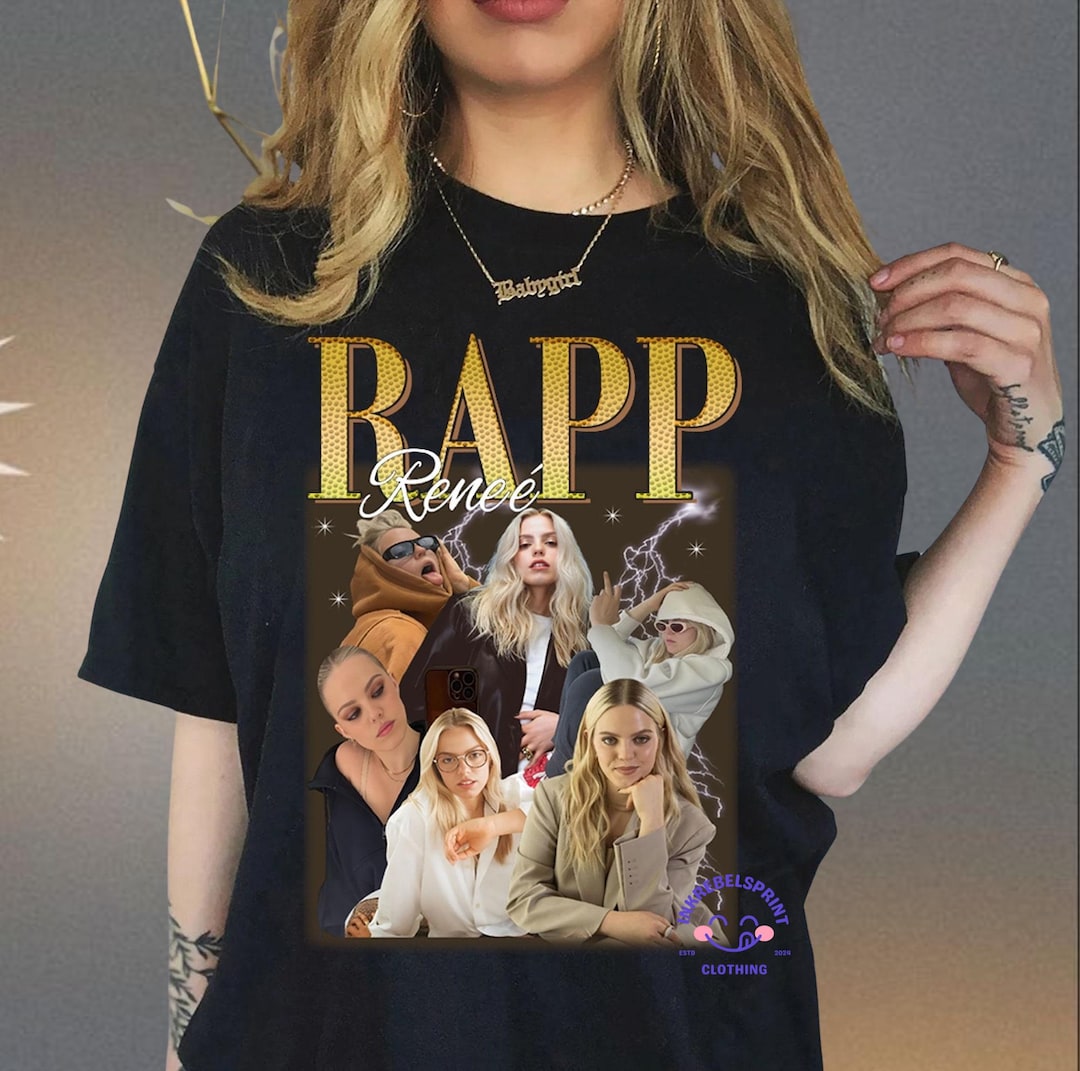 Personalized Vintage 90s Renee Rap T-shirt, Renee Rap Shirt, Renee Rap ...