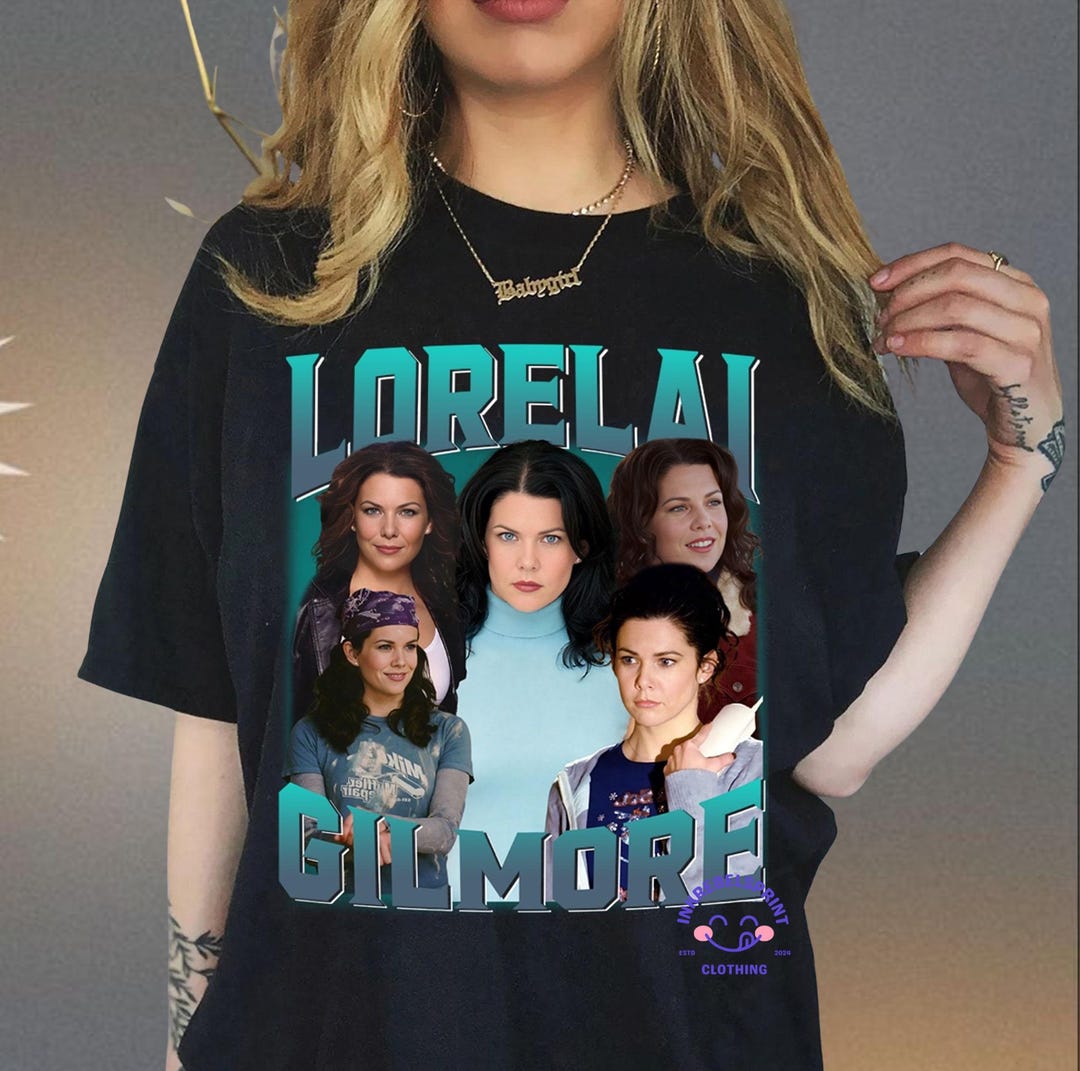 Personalized Vintage 90s Lorelai Gilmore Vintage T-shirt, Lorelai Gilmore Shirt, Lorelai Gilmore ...