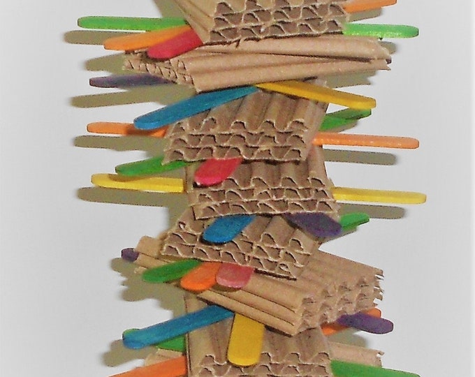 8-layer Stack, Bird Toy, Parrot Toy - Etsy