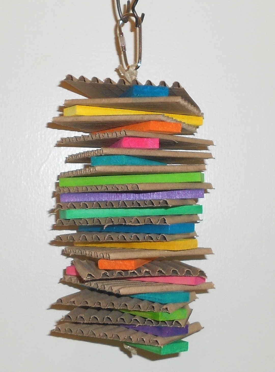 Medium Fiesta, Bird Toy, Rabbit Toy, Chinchilla, Guinea Pig - Etsy