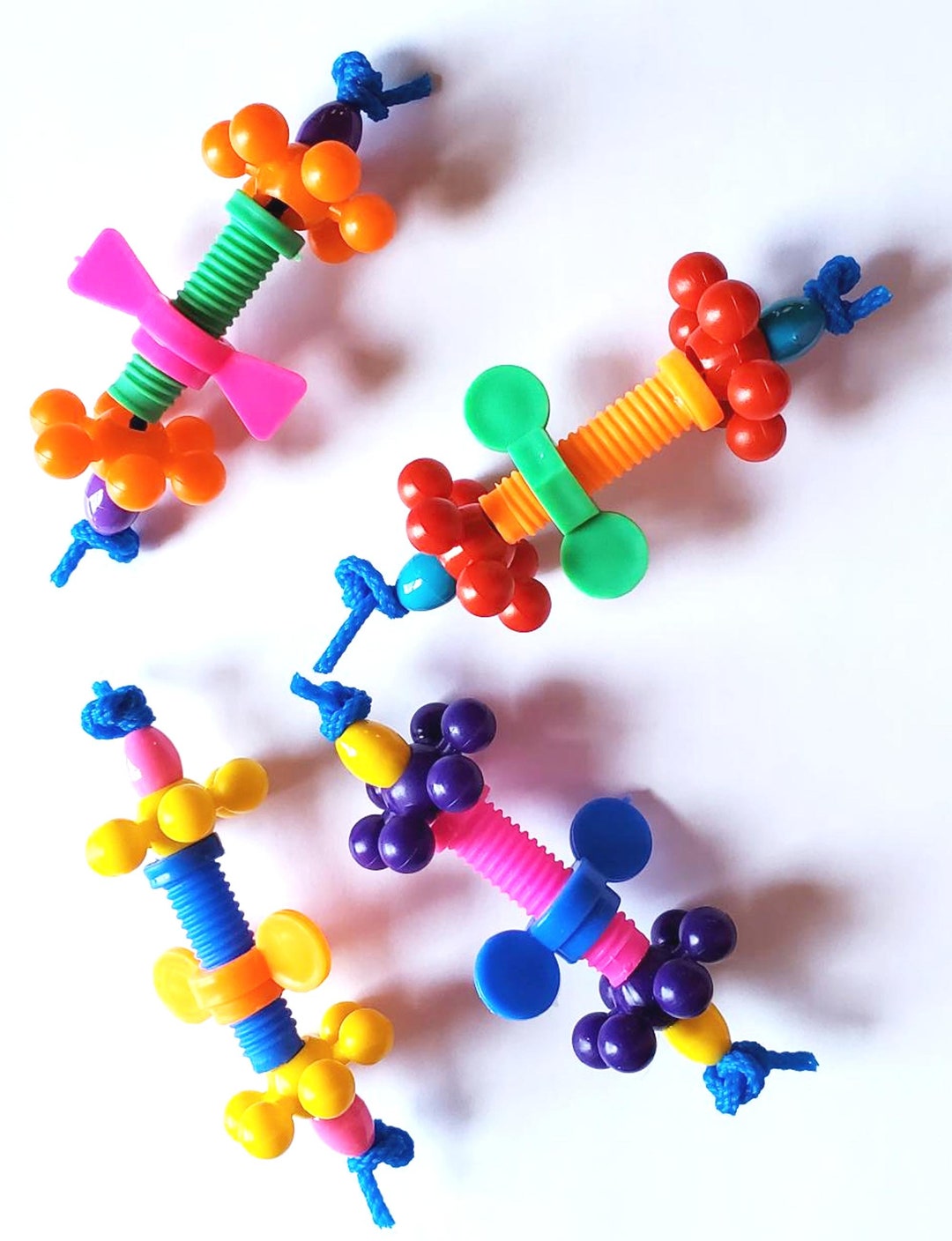 Mini Nut & Bolt Foot Toy, Bird Toy, Parrot Toy - Etsy