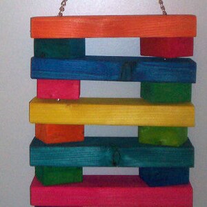 Macaw Ladder, Large Bird Toy - Etsy