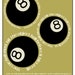 8 Ballpool Poster / 8 Ball Wall Art / Billiards Art Print Download PDF ...