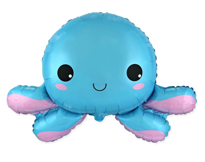Jumbo Octopus Balloon: Under the Sea Party Decor (22") - Etsy