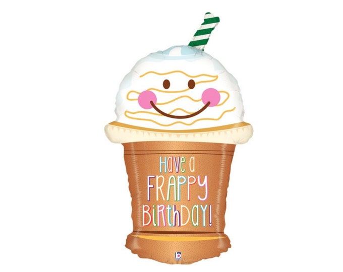 Coffee Cup Balloon Template DIY, Coffee Cup Balloons, Coffee Balloon ...
