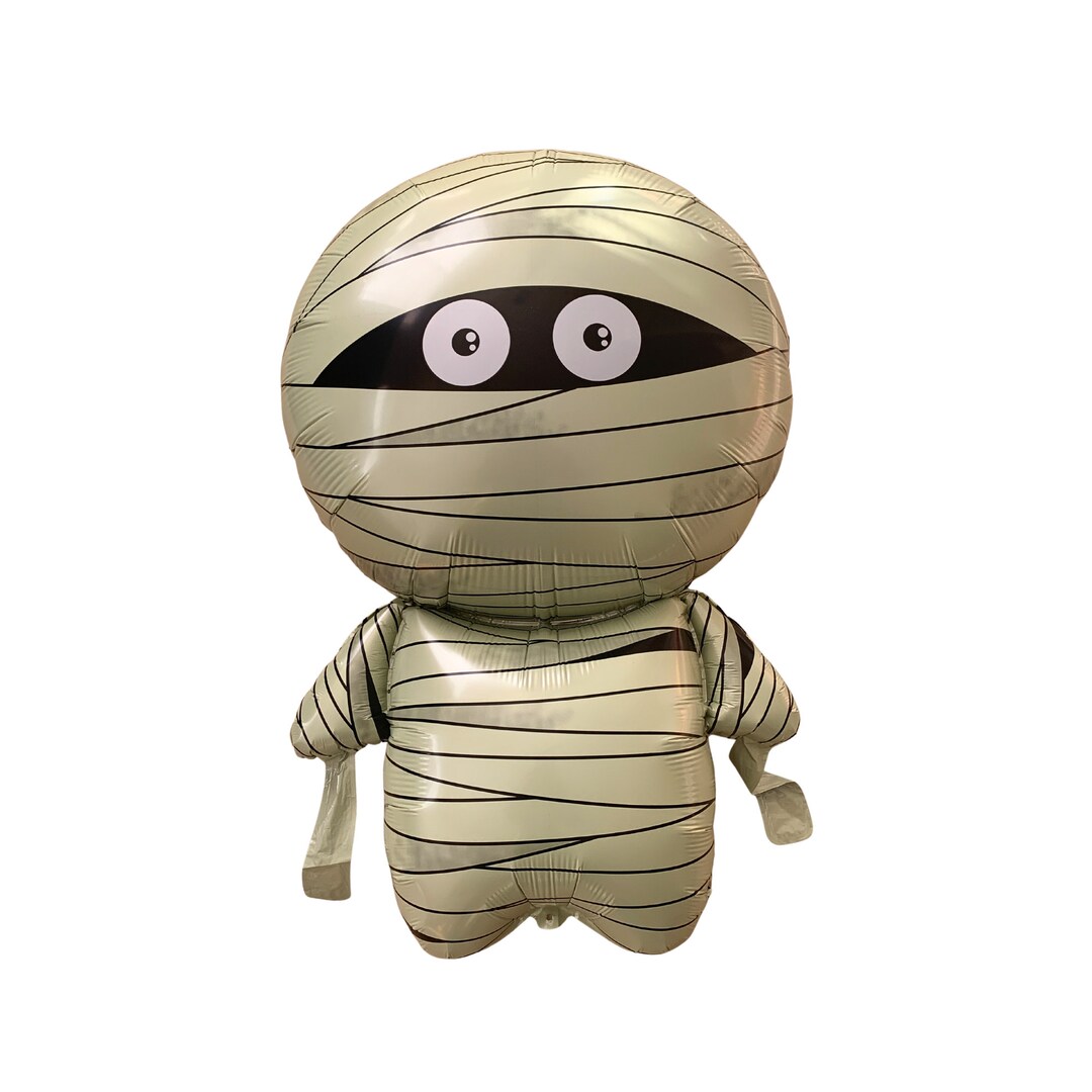 Large Halloween Mummy Balloon, Foil Halloween Balloon Party Décor ...