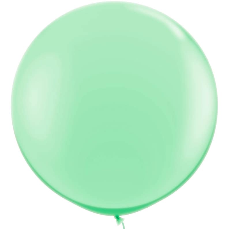 Jumbo Mint Green Circle Balloon Wintergreen Round Balloon - Etsy