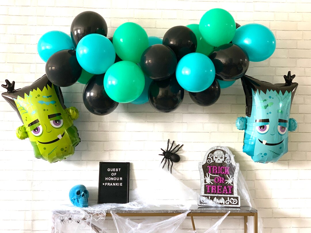 Reversible Halloween Balloon, Frankenstein Balloon, Creepy Party ...