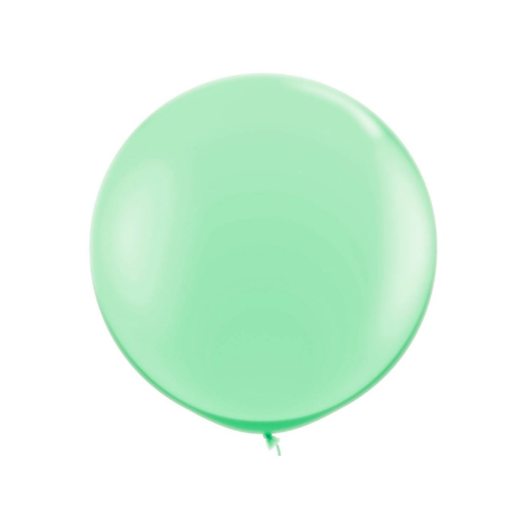 Jumbo Mint Green Circle Balloon, Wintergreen Round Balloon, Neutral ...