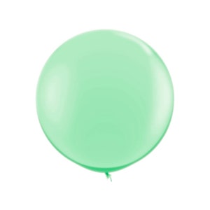 Jumbo Mint Green Circle Balloon, Wintergreen Round Balloon, Neutral ...