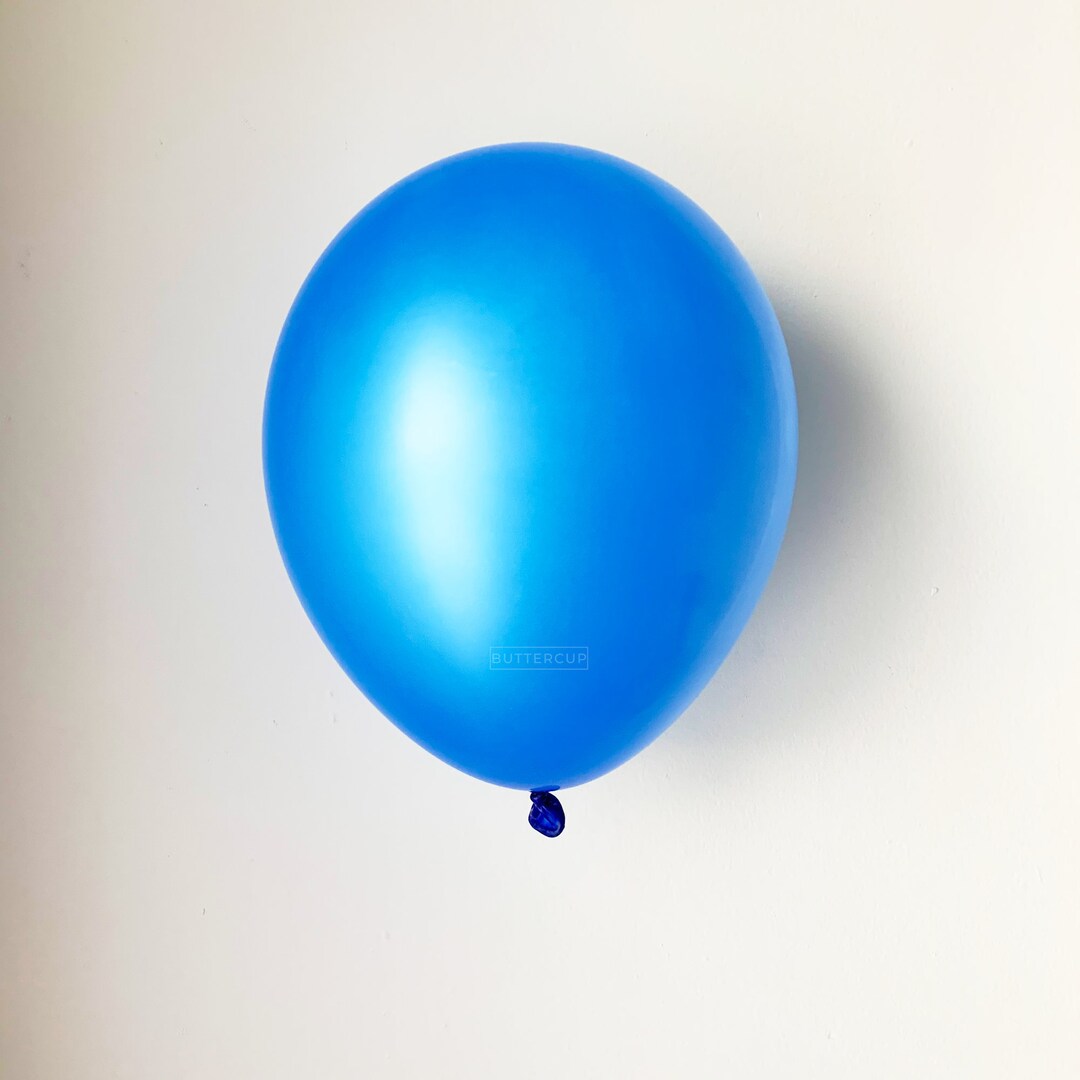Neon Blue Balloon, Boys Baby Shower Decorations, Anniversary Party ...