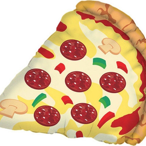 Jumbo Pizza Balloon 29 Junk Food Party Balloon - Etsy