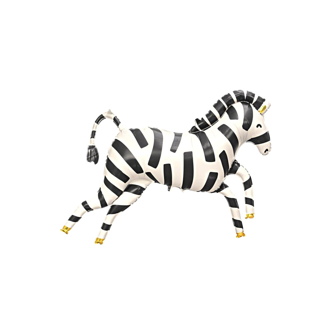 Large Zebra Balloon, Safari Birthday Party Balloons, Wild Animal Party ...