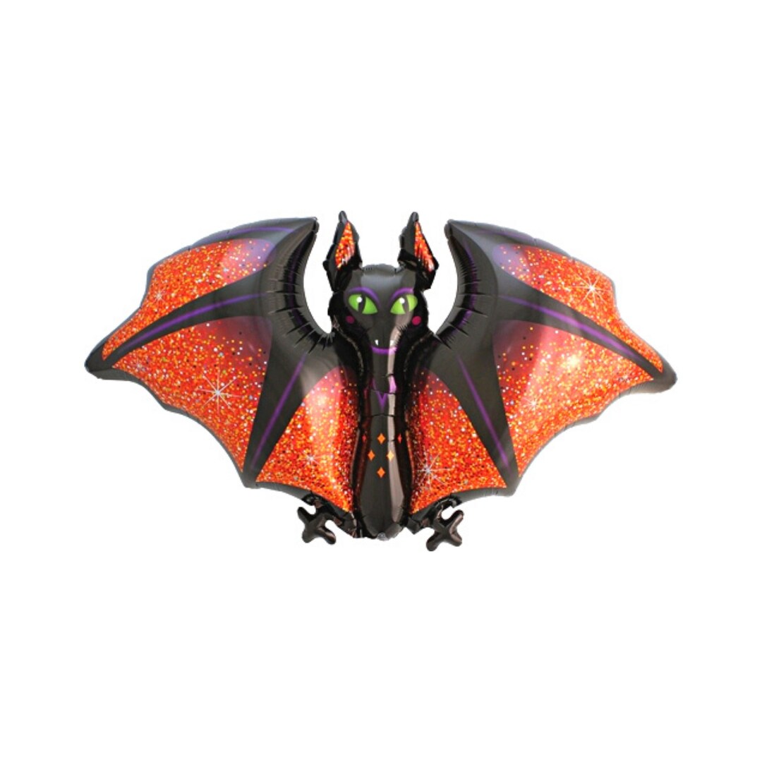 50" Jumbo Halloween Bat Balloon, Halloween Balloons Halloween Party ...