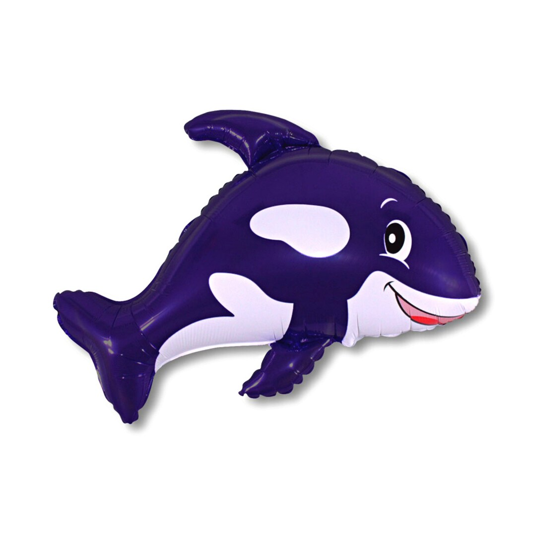 32 Friendly Whale Balloon Ocean Party Balloon - Etsy