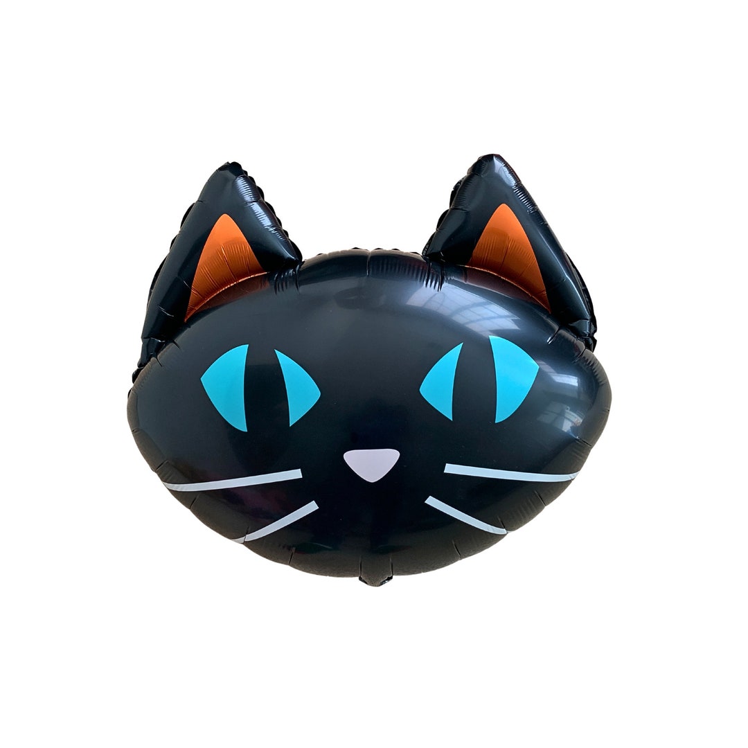 Black Cat Balloon, Foil Halloween Balloon Party Décor, Halloween Party Decorations, Kids ...