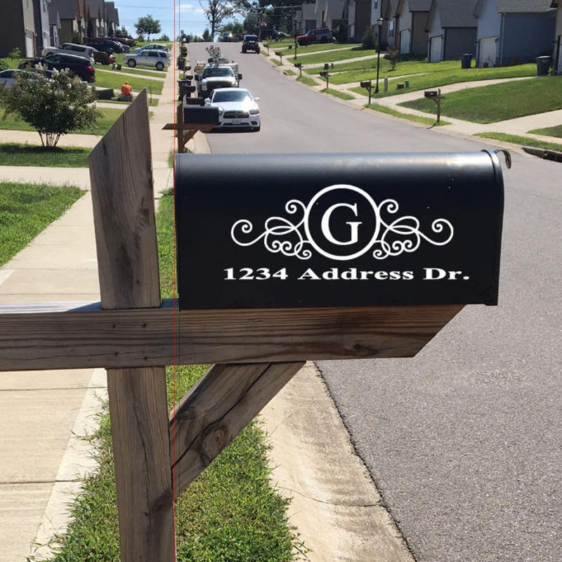 Mailbox Decals - Etsy